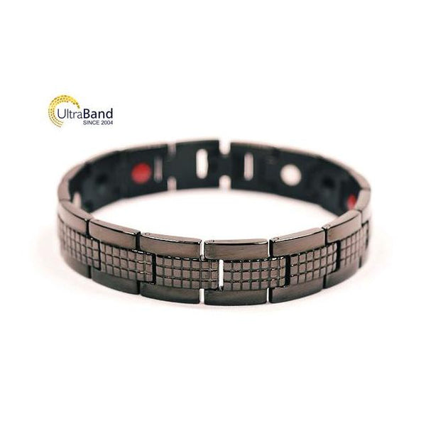 Overman: Black - Magnetic Therapeutic Bracelet | Ultrabandusa ...